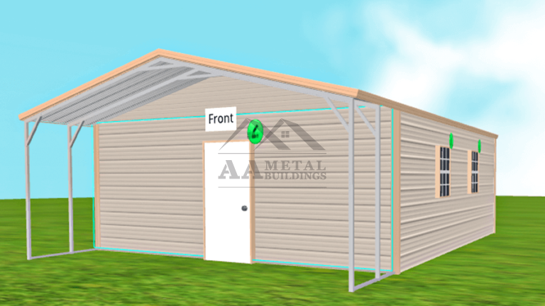 Metal Garages - Prefab Steel Garages and Buildings at Low Prices ...