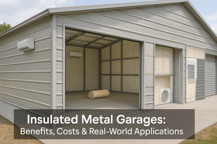 Insulated Metal Garages: Costs, Benefits & Uses