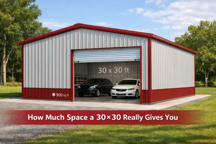 30×30 Metal Building for a Workshop or Small Business: Layout, Height ...